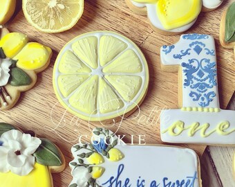 Sweet One Cookies a Dozen - Etsy