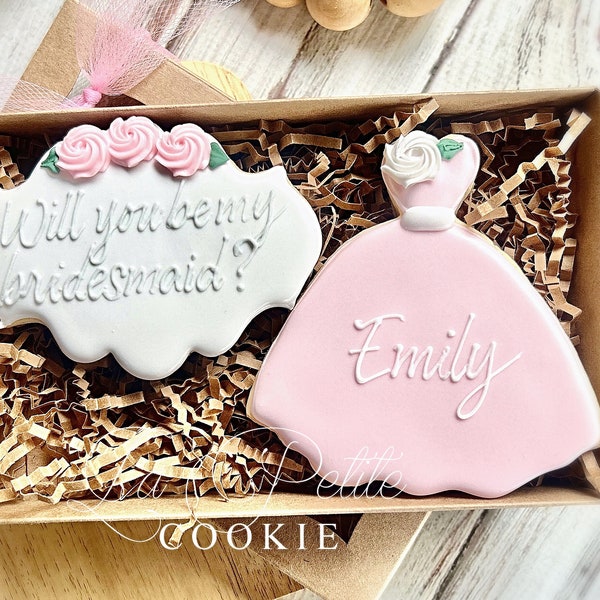 Flower Girl Cookie - Etsy