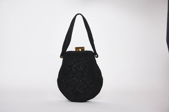 Jet Bead Bag Vintage 1930s Revival Vintage Boutique | Etsy