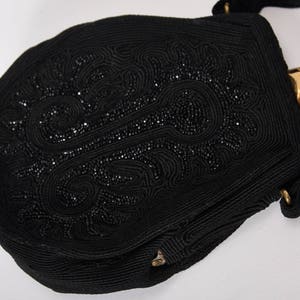 Jet Bead Bag Vintage 1930s Revival Vintage Boutique - Etsy