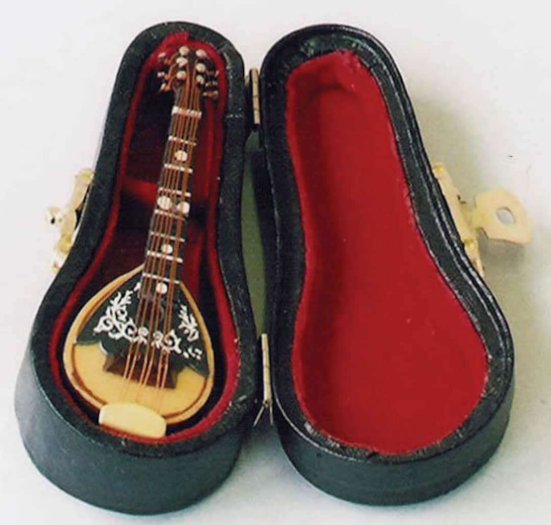 1/12 Scale Dolls House Miniature Mandolin in Case 9/153 - Etsy