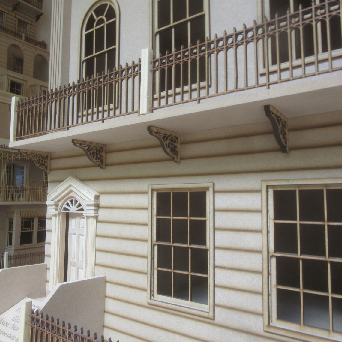 The Canterbury Town House KIT 12th Scale Doll House - Etsy