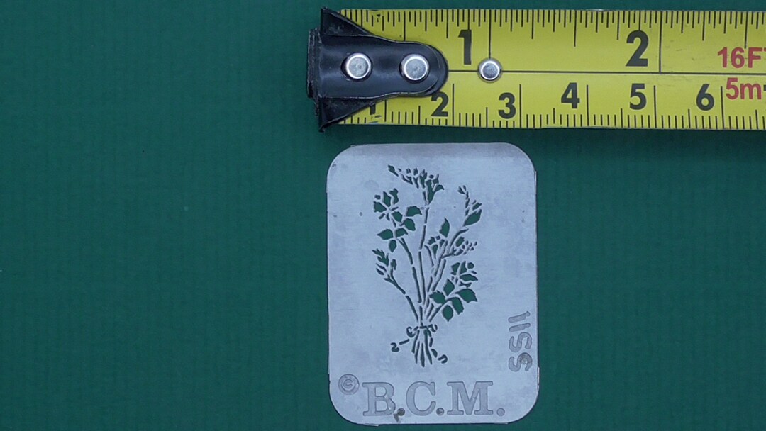 12th Scale Dolls House Stencil for Decorating by Iron Works and BCM ...