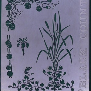 12th Scale Dolls House Stencil for Decorating by Iron Works and BCM ...