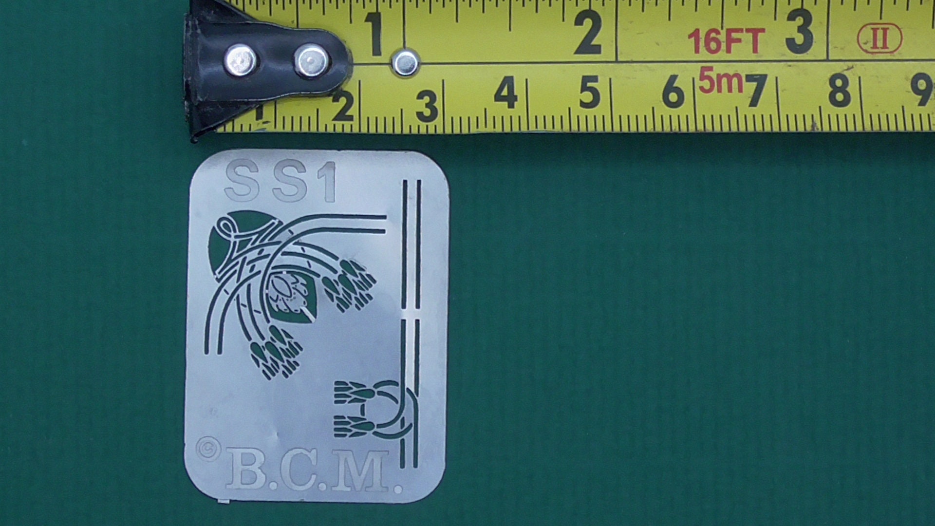 12th Scale Dolls House Stencil for Decorating by Iron Works and BCM ...