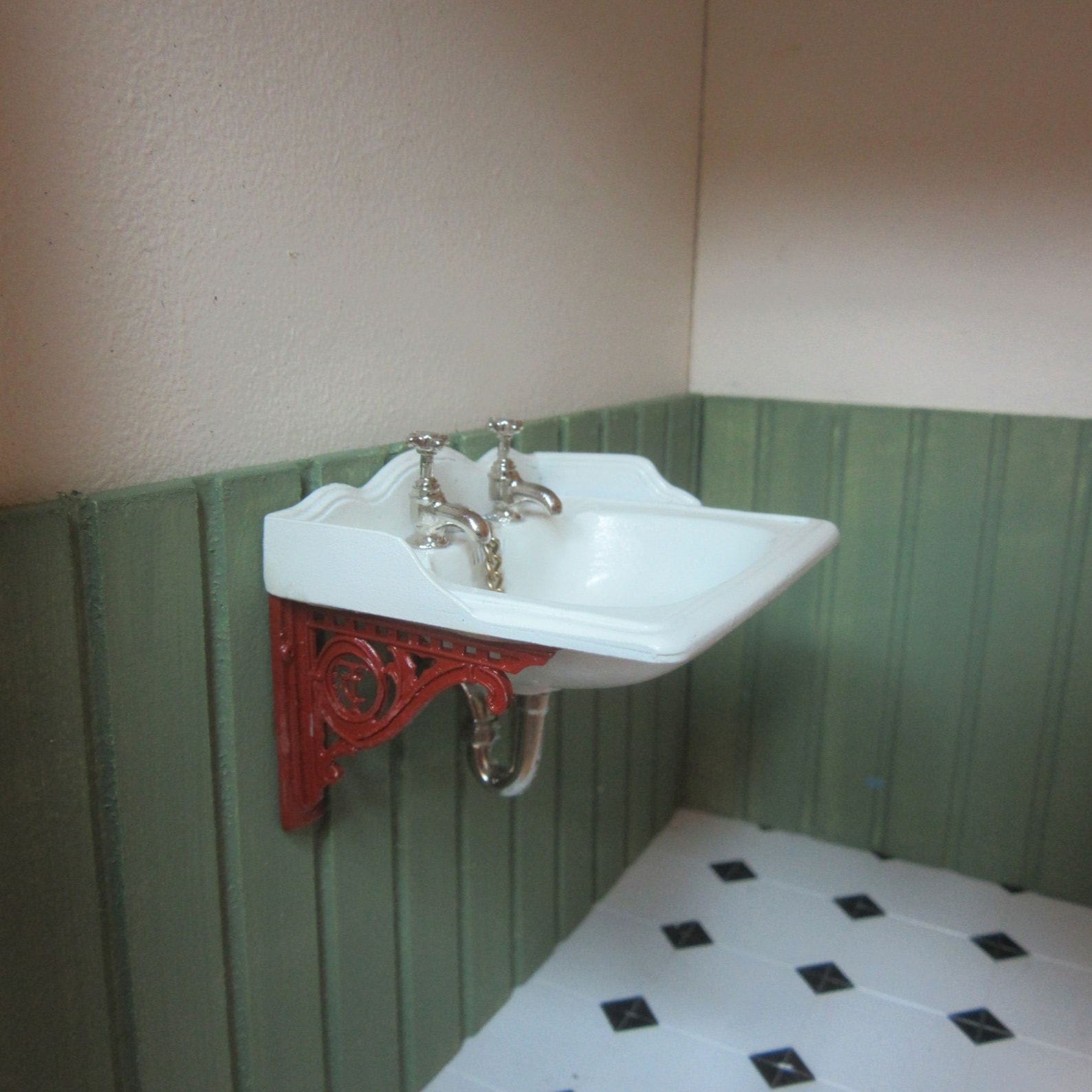 Victorian Wall Mounted Basin Readymade Lili-anne Bathroom Collection by ...