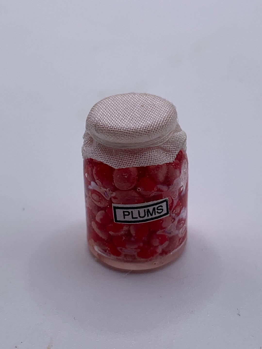 1/12 Scale Dolls House Miniature, Plums, Handmade, Great Quality, JA1 ...