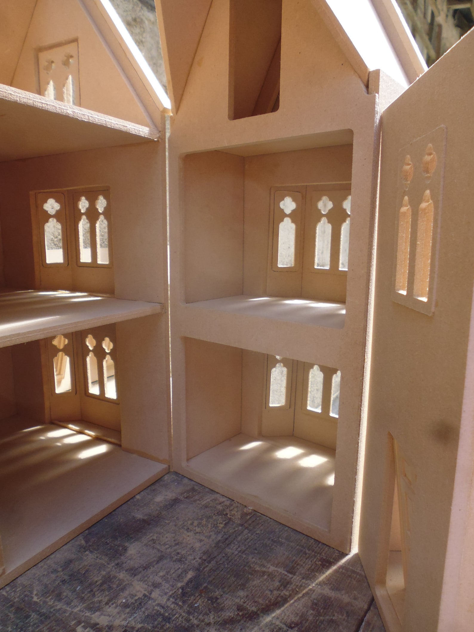The Draycott Gothic Manor 1:12th Scale KIT - Etsy