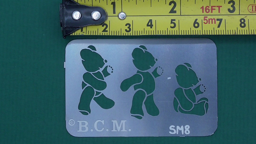 12th Scale Dolls House Stencil for Decorating by Iron Works and BCM ...