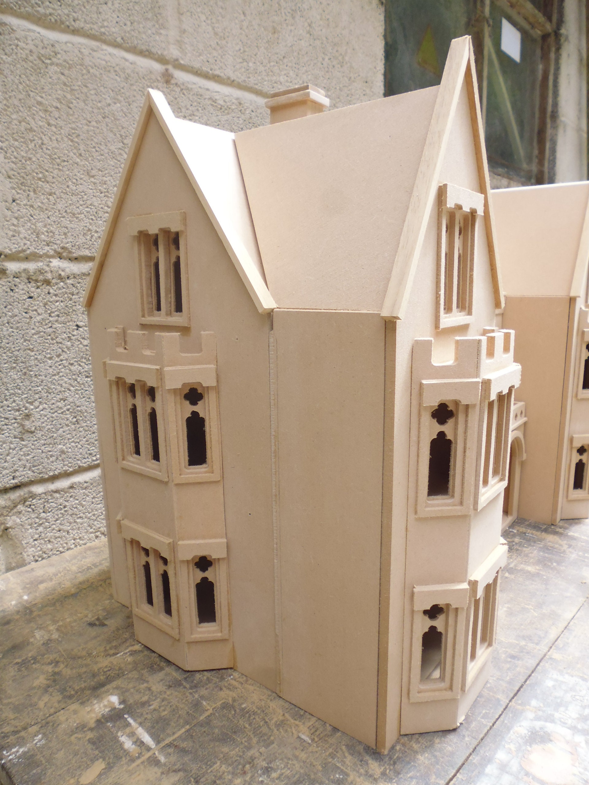 The Draycott Gothic Manor 1:12th Scale KIT - Etsy