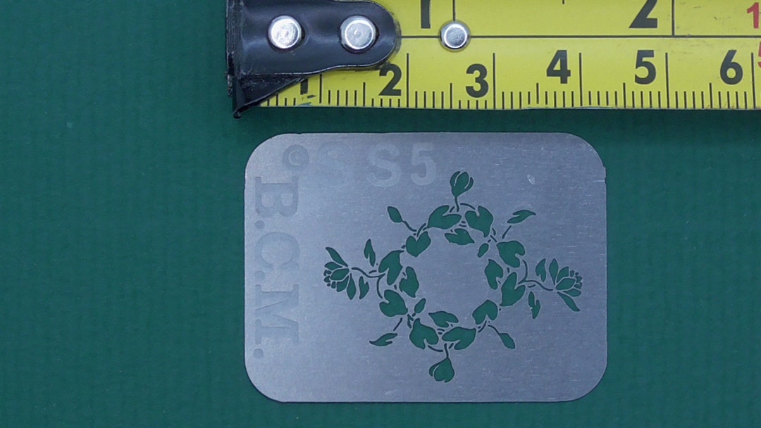 12th Scale Dolls House Stencil for Decorating by Iron Works and BCM ...