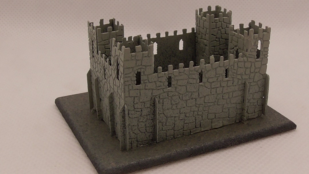 12th Scale Toy Castle Readymade, Metal by Ironworks & Black Country ...