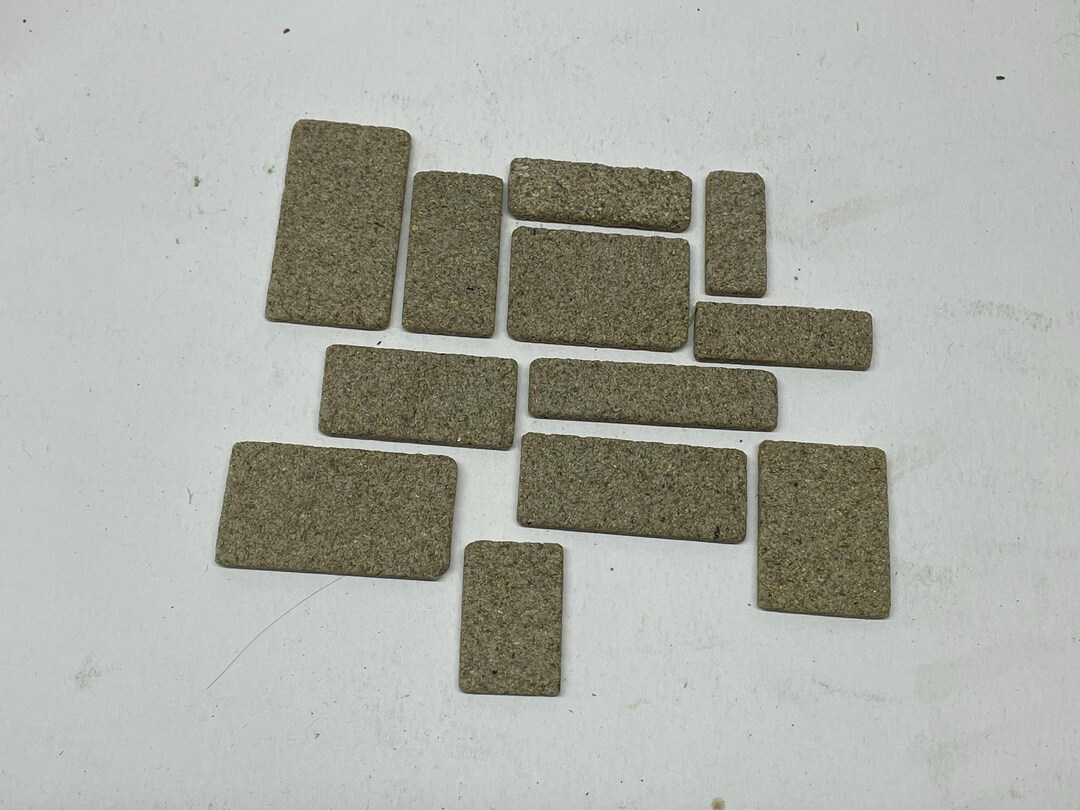 1:12th Scale Dolls House Materials, Coursed Sandstone ST108 - Etsy