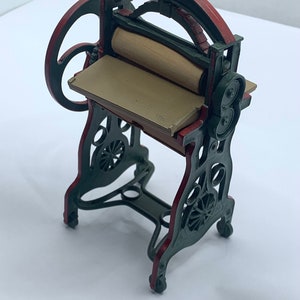 12th Scale Dolls House the Mangle, Fully Working, Hand Made, Exclusive ...