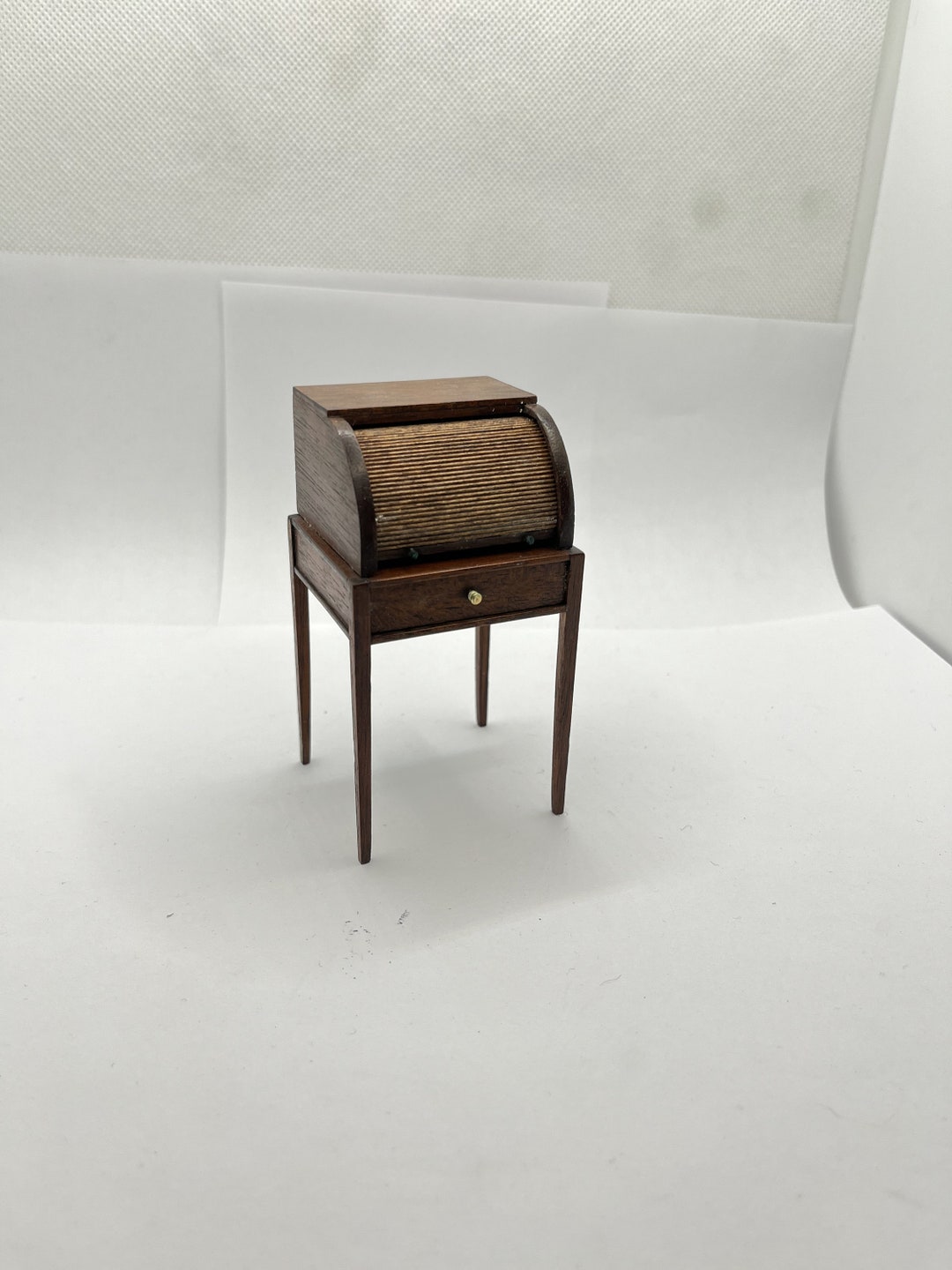 Dolls House 1:12th Scale Roll-top Writing Desk - Etsy