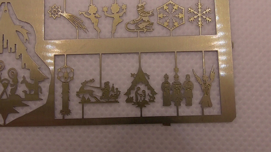 12th Scale Christmas Decorations by Ironwork and Black Country Large ...
