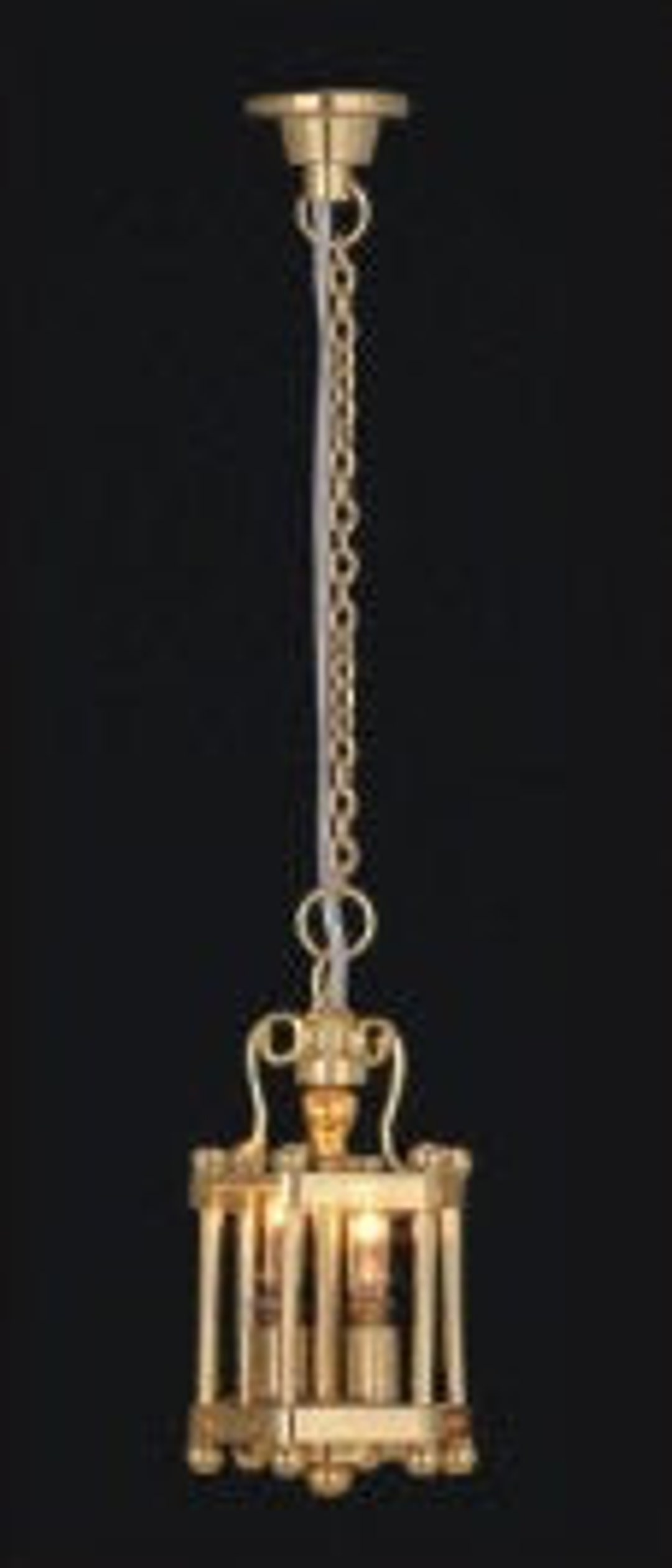Dolls House Lighting 12th Scale Hall Lantern Hanging Lamp LT5017/EL46 ...