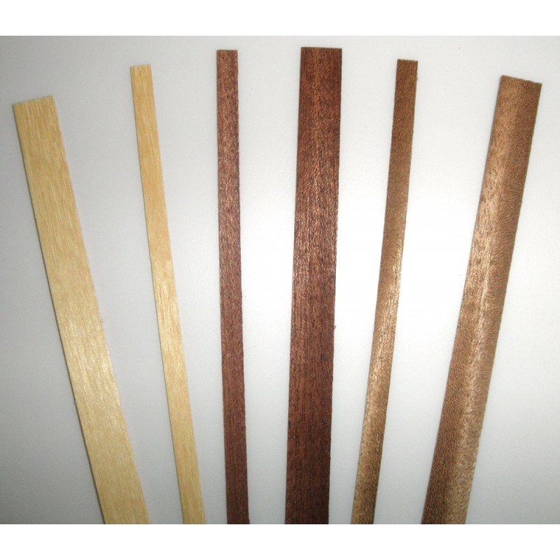 Craft Timber Mahogany 0.6mm X 12mm X 305mm Strip 20pcs - Etsy UK