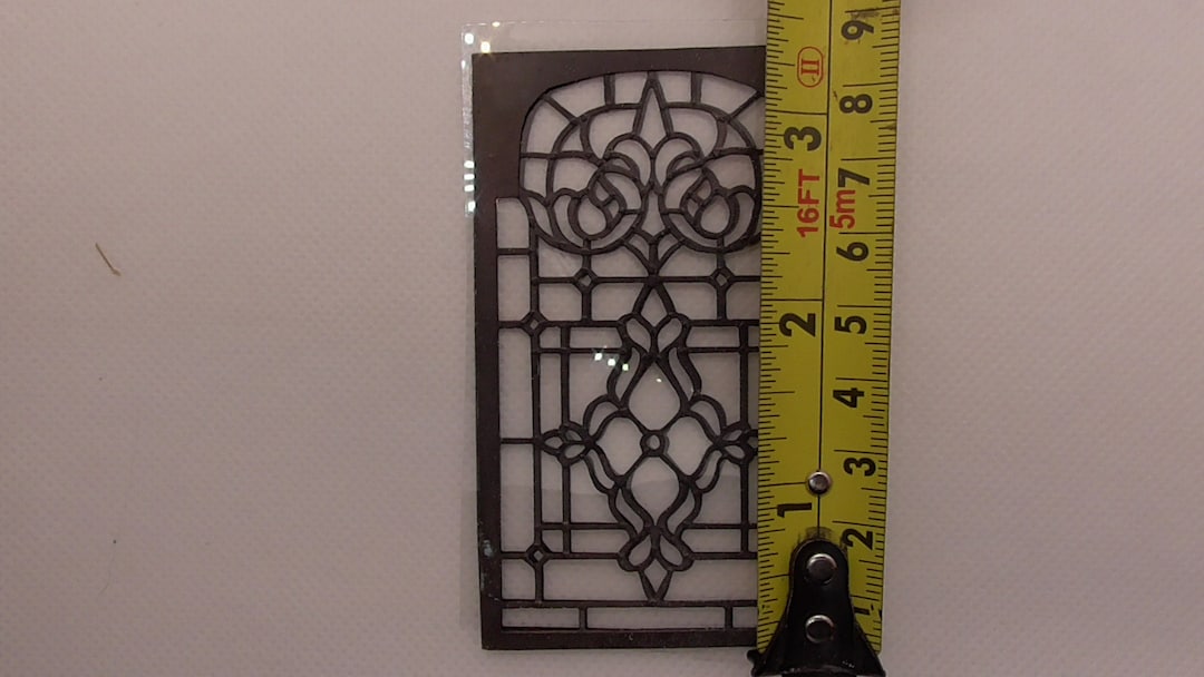 12th Scale Lead Light Windows Including Perspex by Ironwork IRLW15 ...