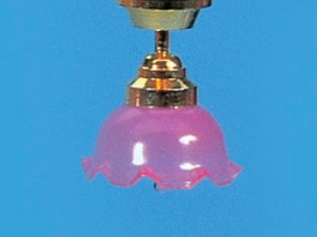 12th Scale Dolls House Lighting Cranberry Ceiling Light EL97 - Etsy