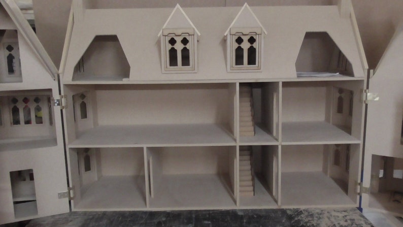 The Draycott Gothic Manor 1:12th Scale KIT - Etsy
