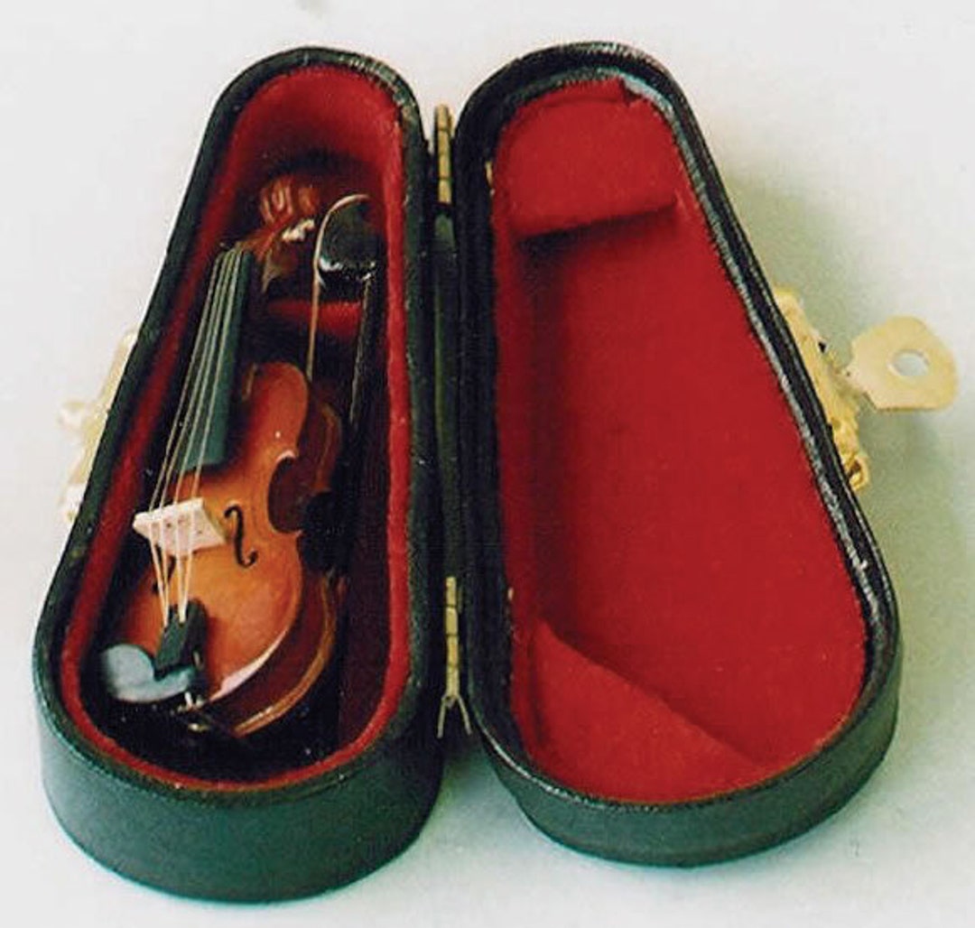 1/12 Scale Dolls House Miniature Violin in Case 9/149 - Etsy
