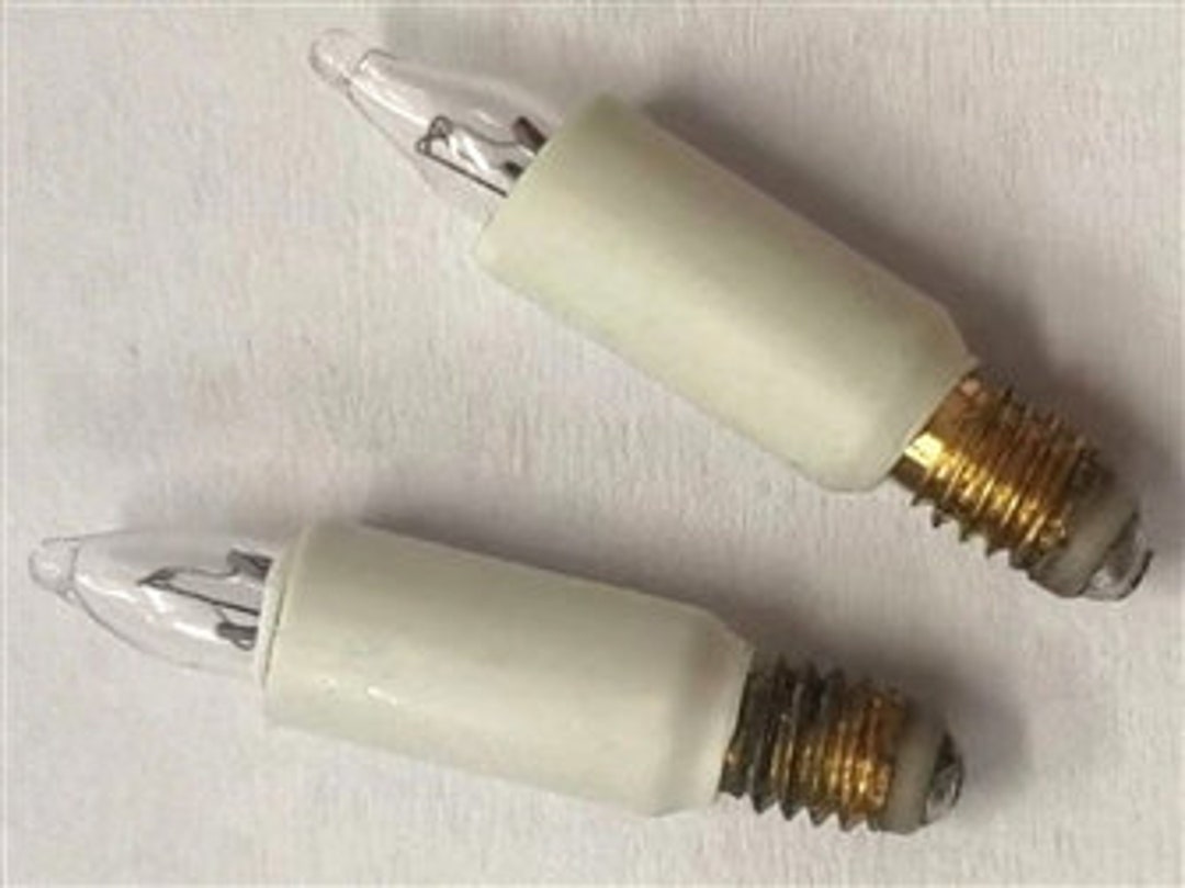 12th Scale Dolls House Lighting 12 Volt Pk 4 Replacement Candle Bulb ...