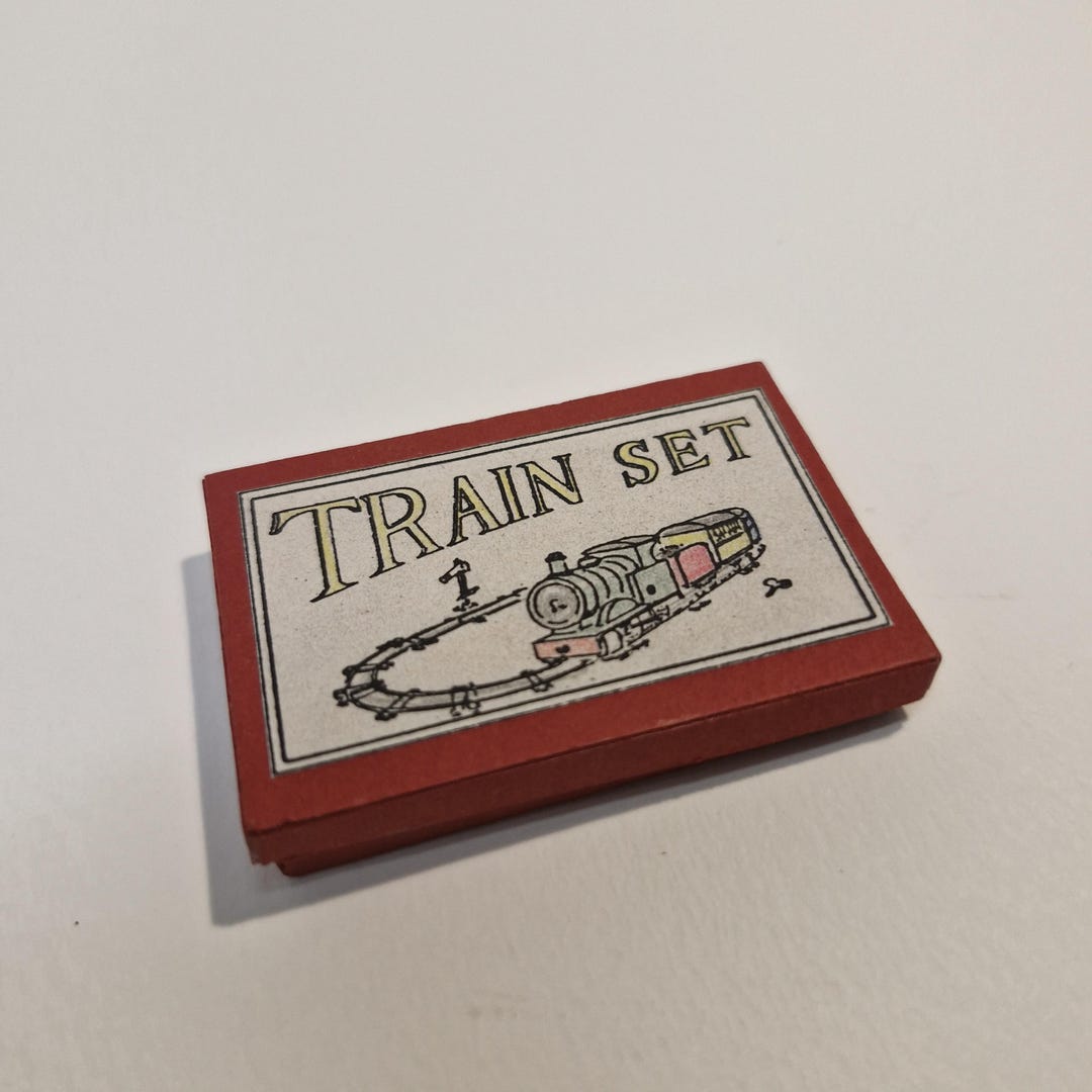 1:12 Scale Dolls House Toy Train Set in Box Vintage AR53 - Etsy