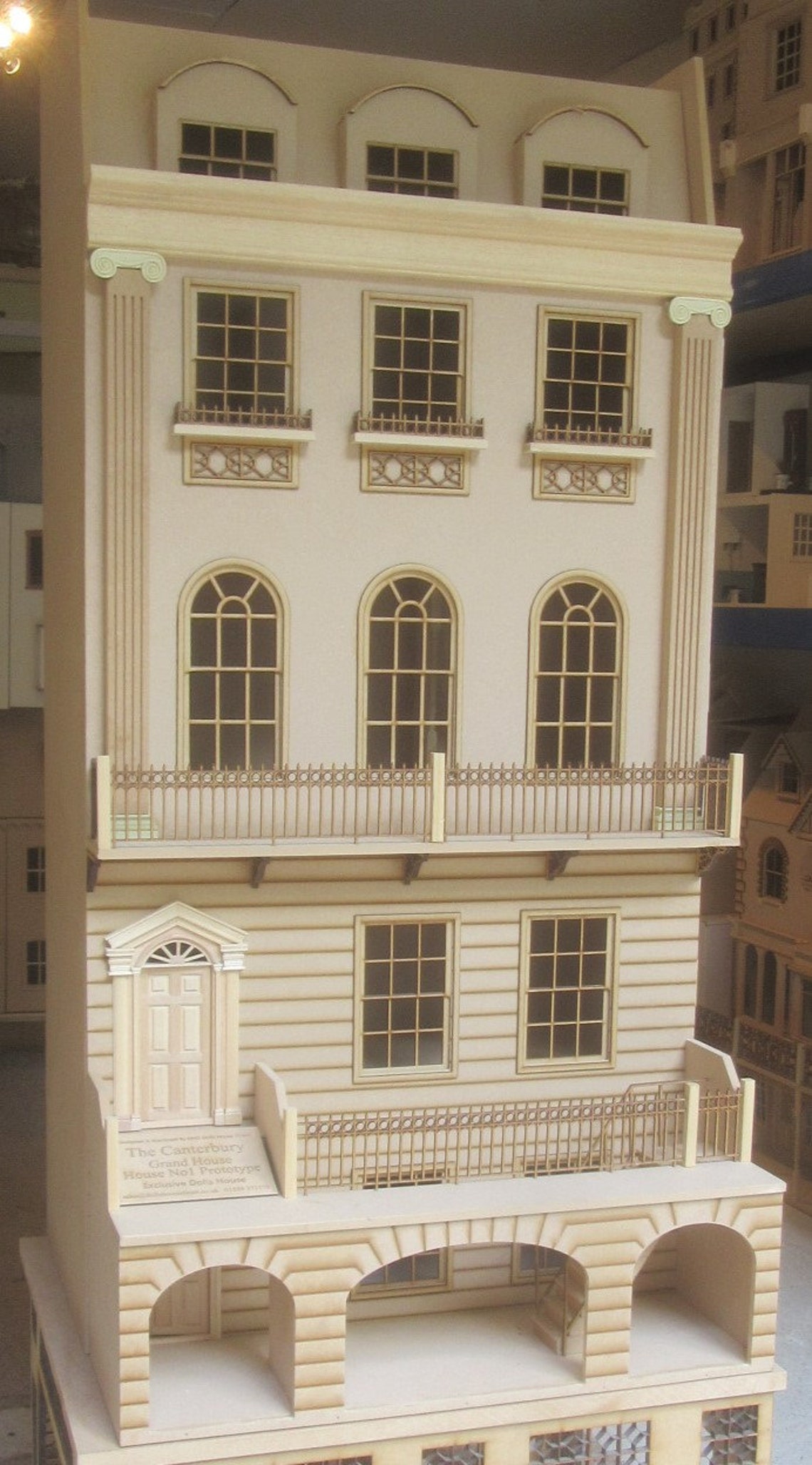 The Canterbury Town House KIT 12th Scale Doll House - Etsy