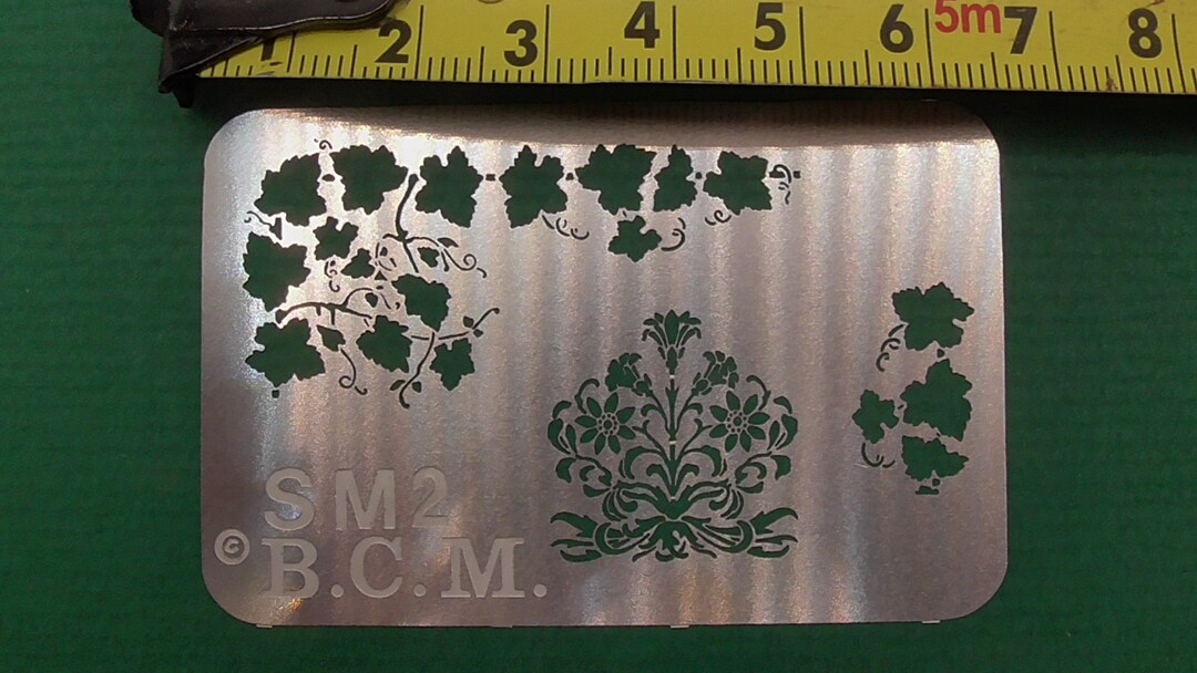 12th Scale Dolls House Stencil for Decorating by Iron Works and BCM ...