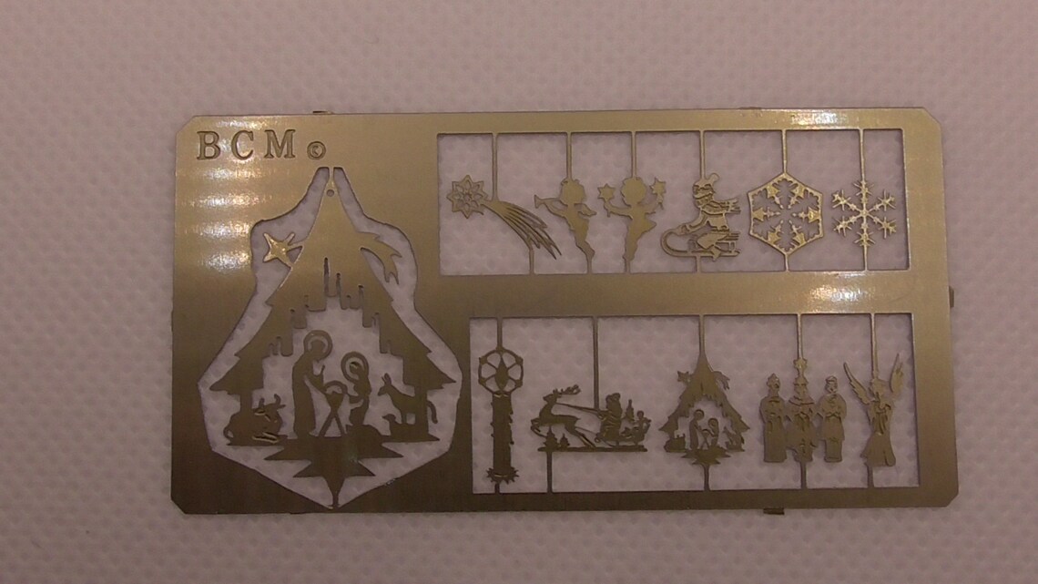 12th Scale Christmas Decorations by Ironwork and Black Country Large ...