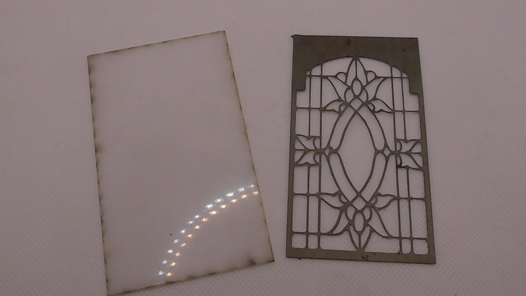 12th Scale Lead Light Windows Including Perspex by Ironwork IRLWP1 - Etsy