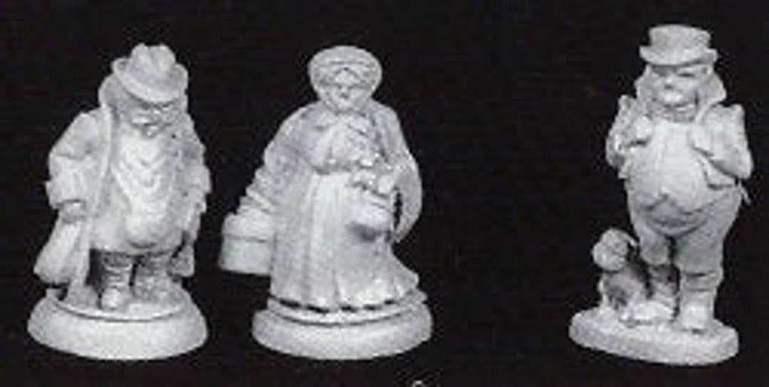 1/12 Scale Set of 3 Figurines Incl John Bull KIT DH119 - Etsy