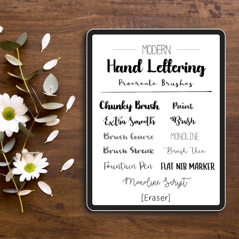Chunky Paint Lettering - Etsy