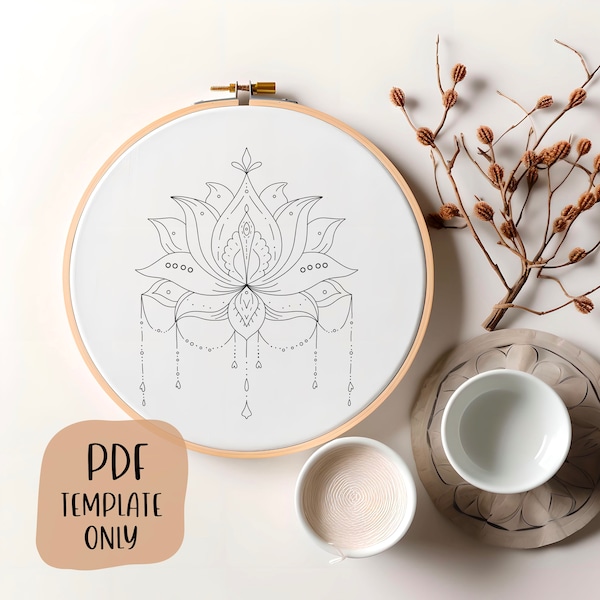 Lotus Pattern - Etsy