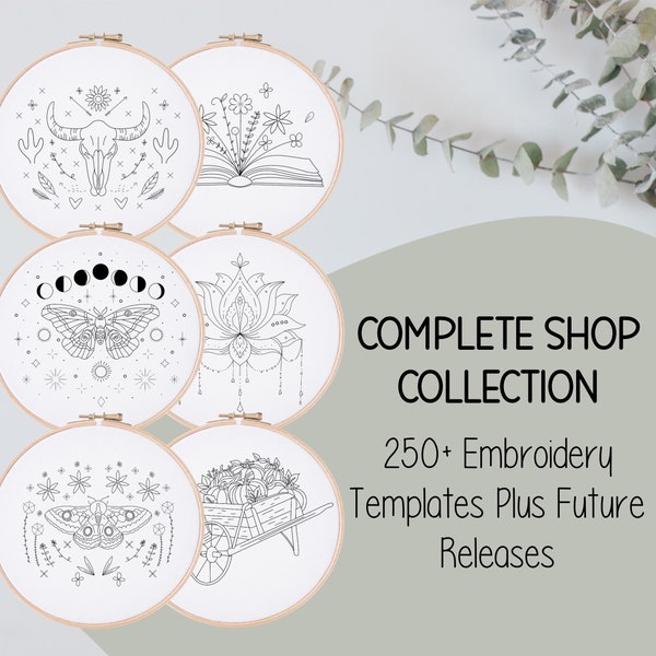 Embroidery Pattern - Etsy UK