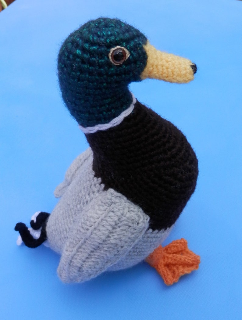 Mallard Drake Crochet DIGITAL PATTERN English Language With USA Terms ...