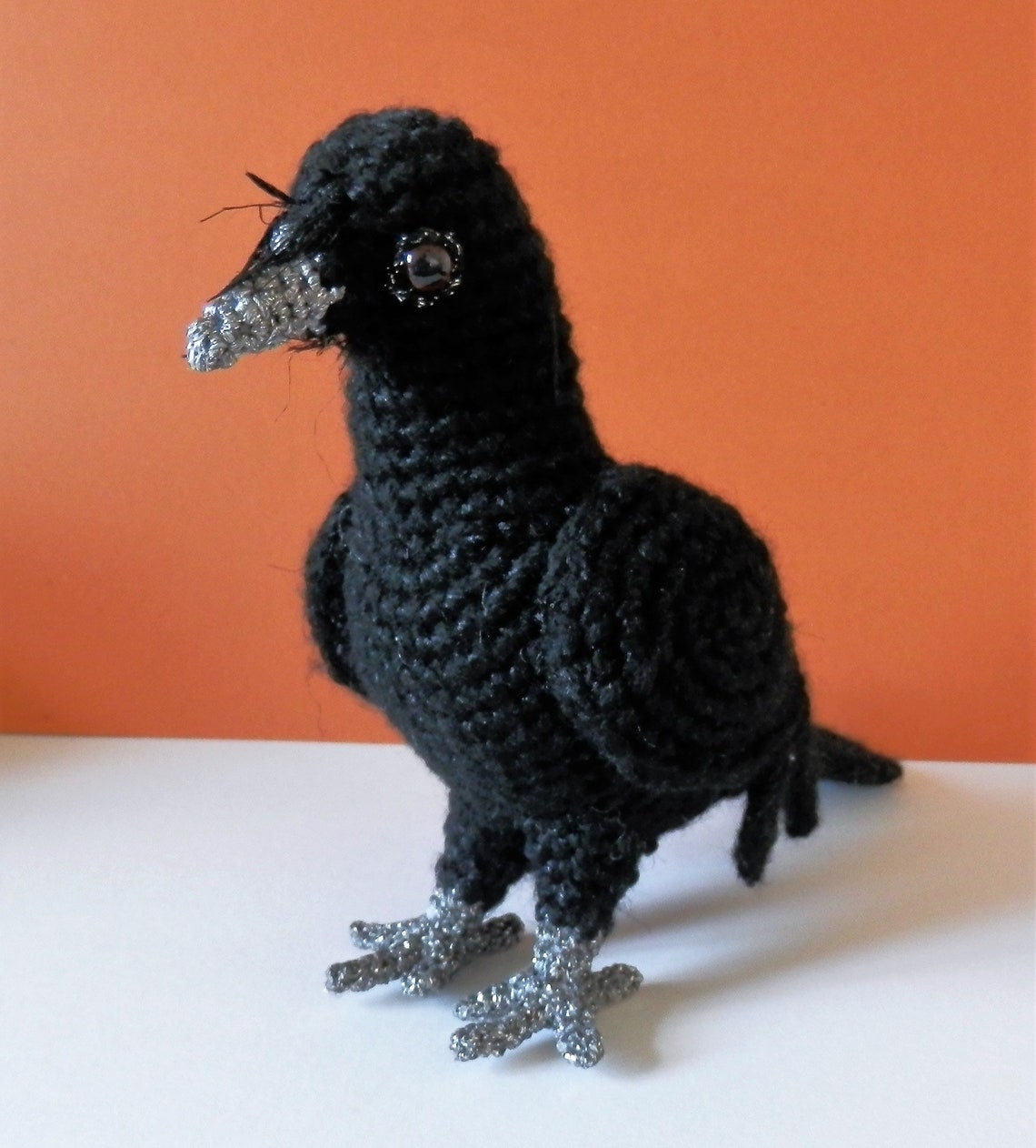 Crow Crochet PATTERN in UK Crochet Terms | Etsy