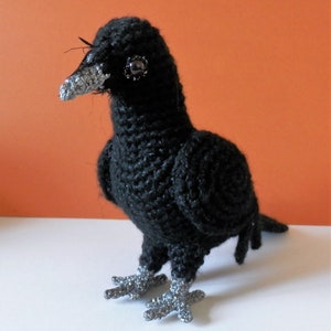 Crow Crochet PATTERN in UK Crochet Terms Original Design - Etsy