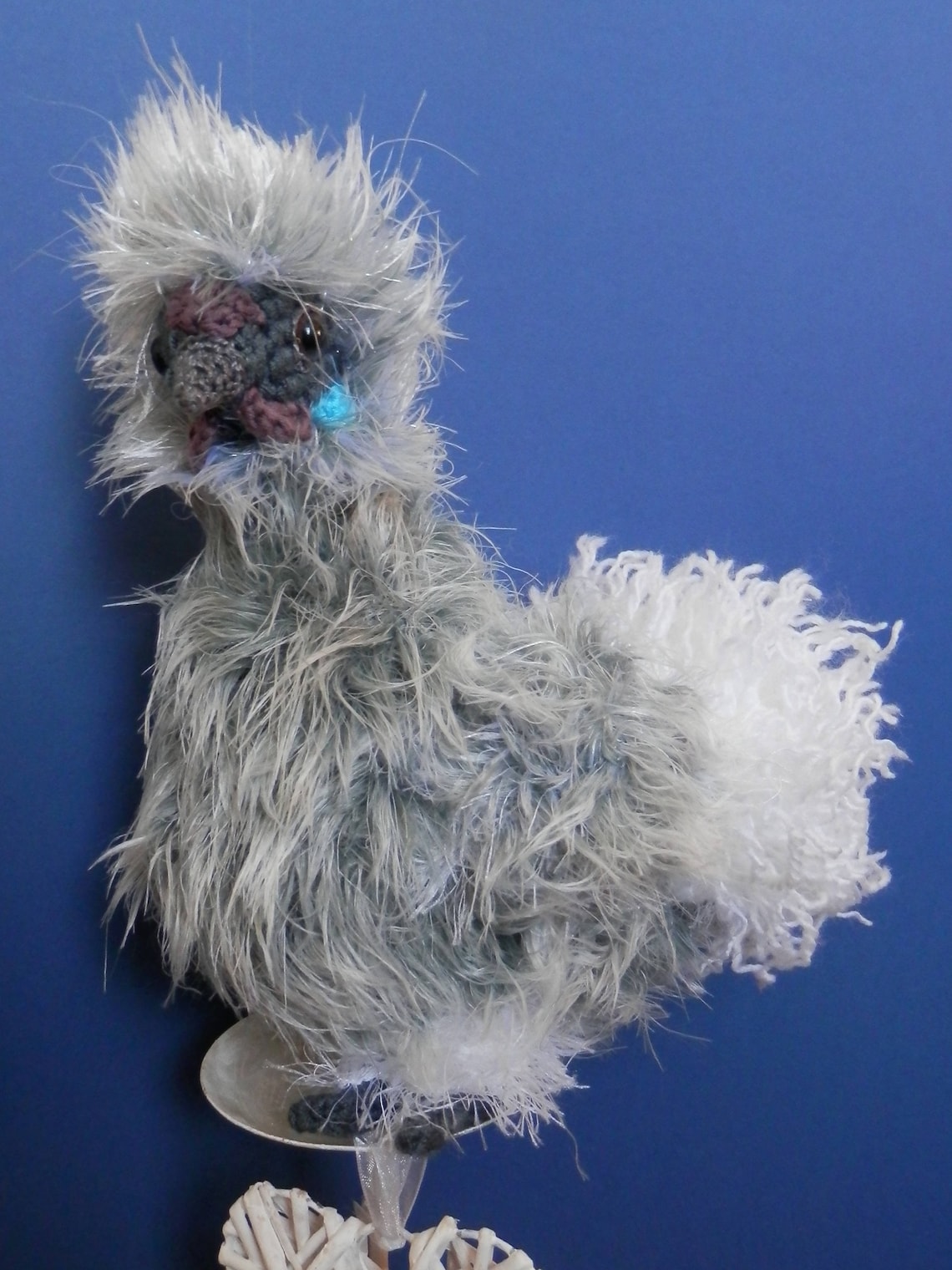 Silkie Chicken Crochet PATTERN (UK Terms in English Language) Original ...