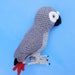 African Grey Parrot Crochet PATTERN Uk Terms - Etsy