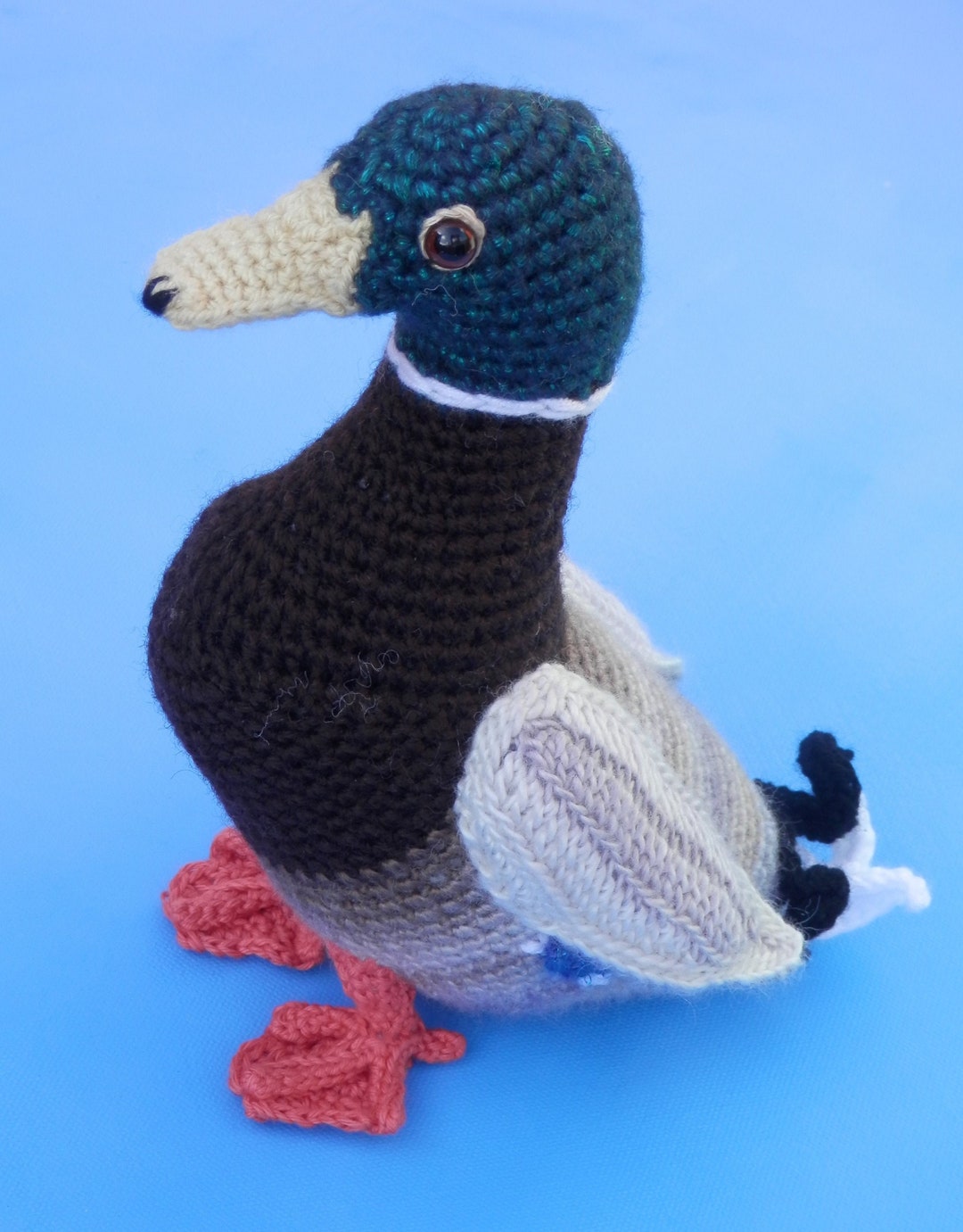 Mallard Drake Crochet DIGITAL PATTERN English Language With USA Terms ...