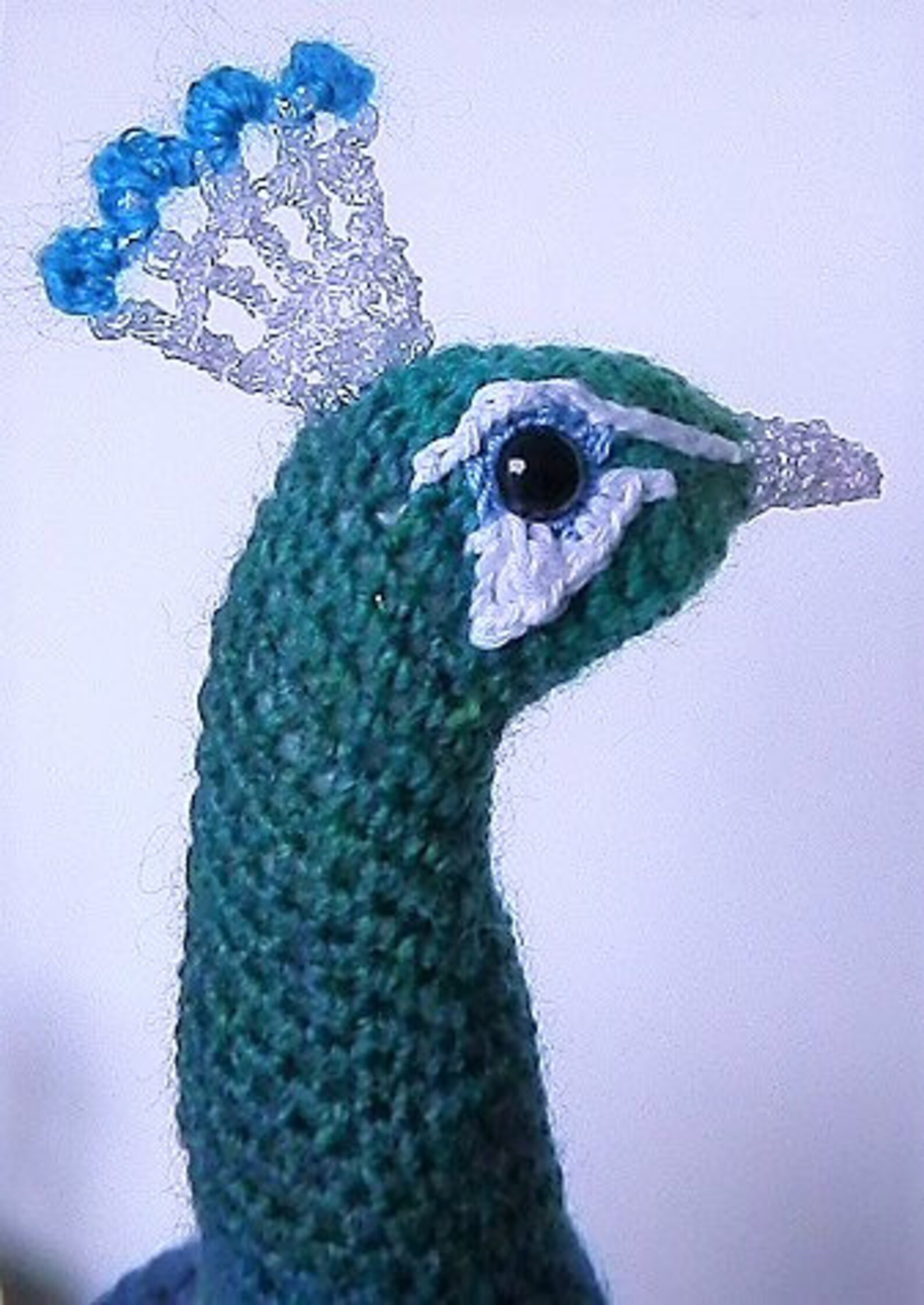 Crochet Pattern to Make a Stunning Peacock USA Terms. - Etsy