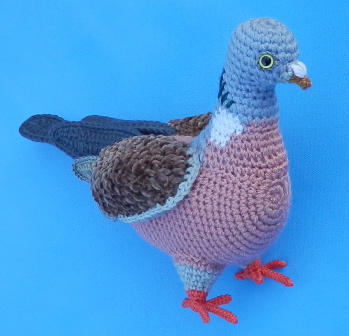 Wood Pigeon Crochet Pattern UK Terms, English Language, DIGITAL ...