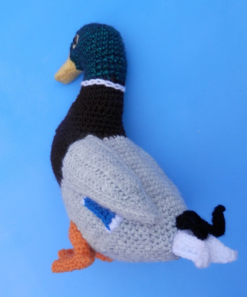 Mallard Drake Crochet DIGITAL PATTERN English Language With USA Terms ...