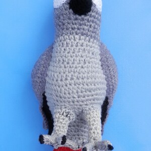African Grey Parrot Crochet PATTERN USA Terms English Language - Etsy