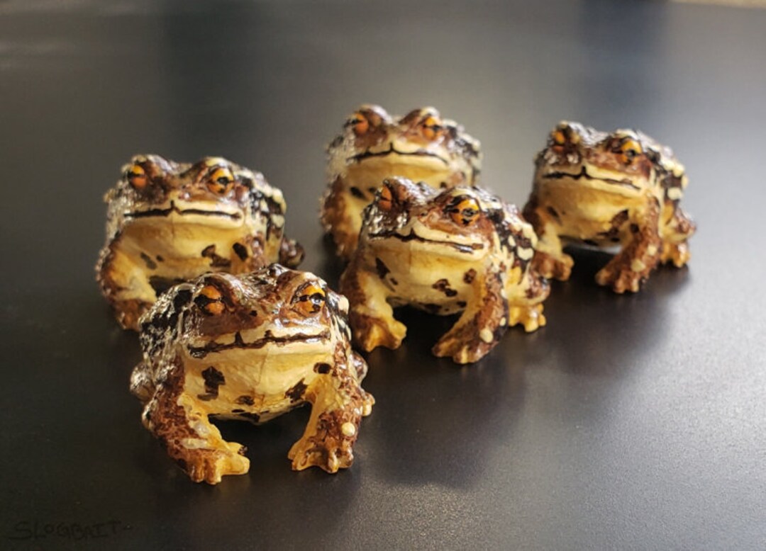 Tiny Toad Time Japanese Toad Painted Miniature - Etsy