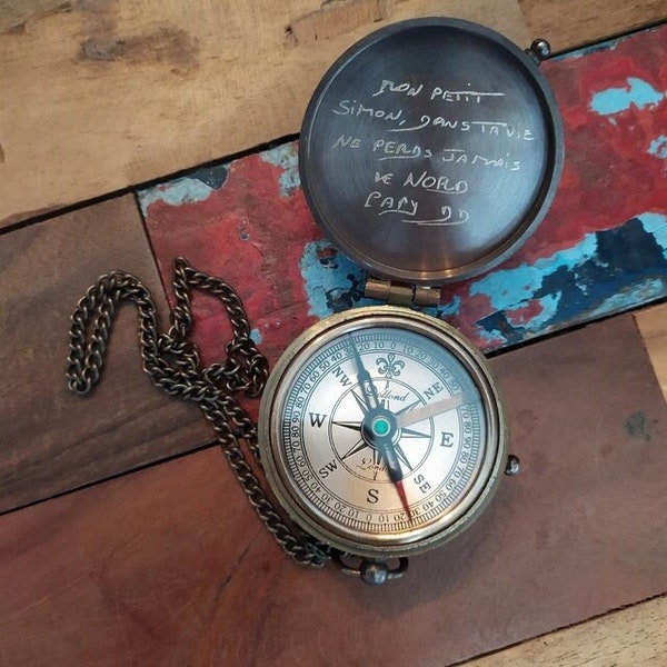 Personalized Compass - Etsy