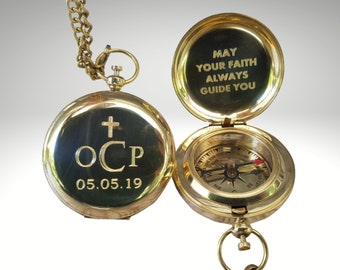 Baptism Compass, First Holy Communion Compass, Confirmation Present ...