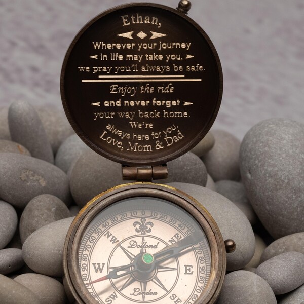 Wooden Compass - Etsy